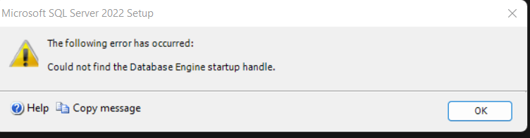عدم نصب sqlserver در ویندوز ۱۱